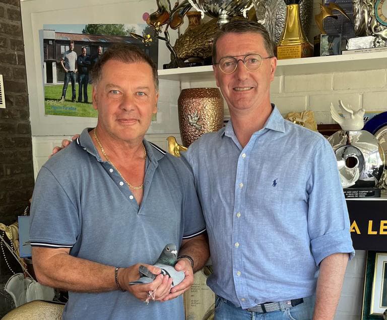 HERBOTS VISITS ERIK LIMBOURG